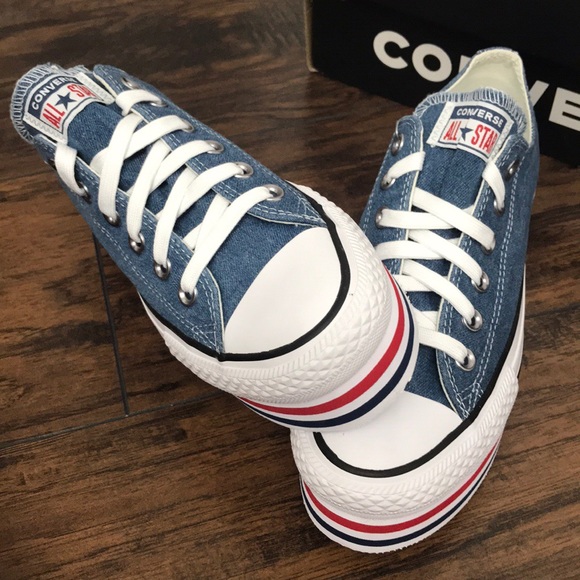 Converse | Shoes | Converse Denim High Platform Brand New | Poshmark